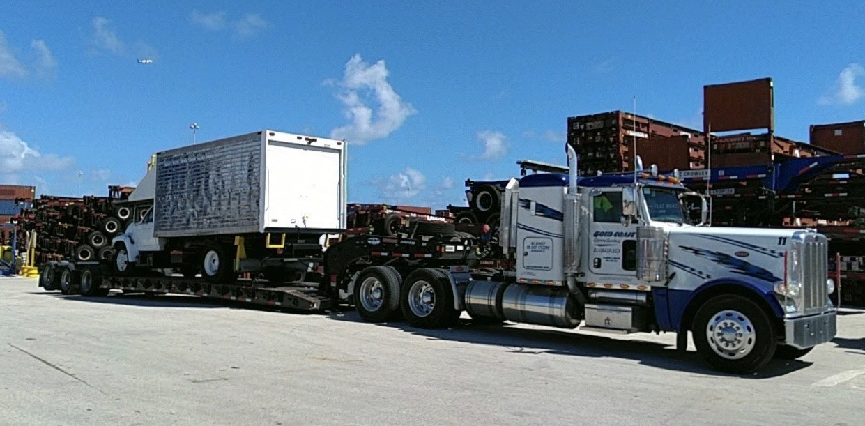 What is Truck Piggybacking? - Heavy Equipment Transport